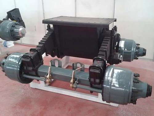 Mechanical suspension 32T bogie suspension single point suspension for ...
