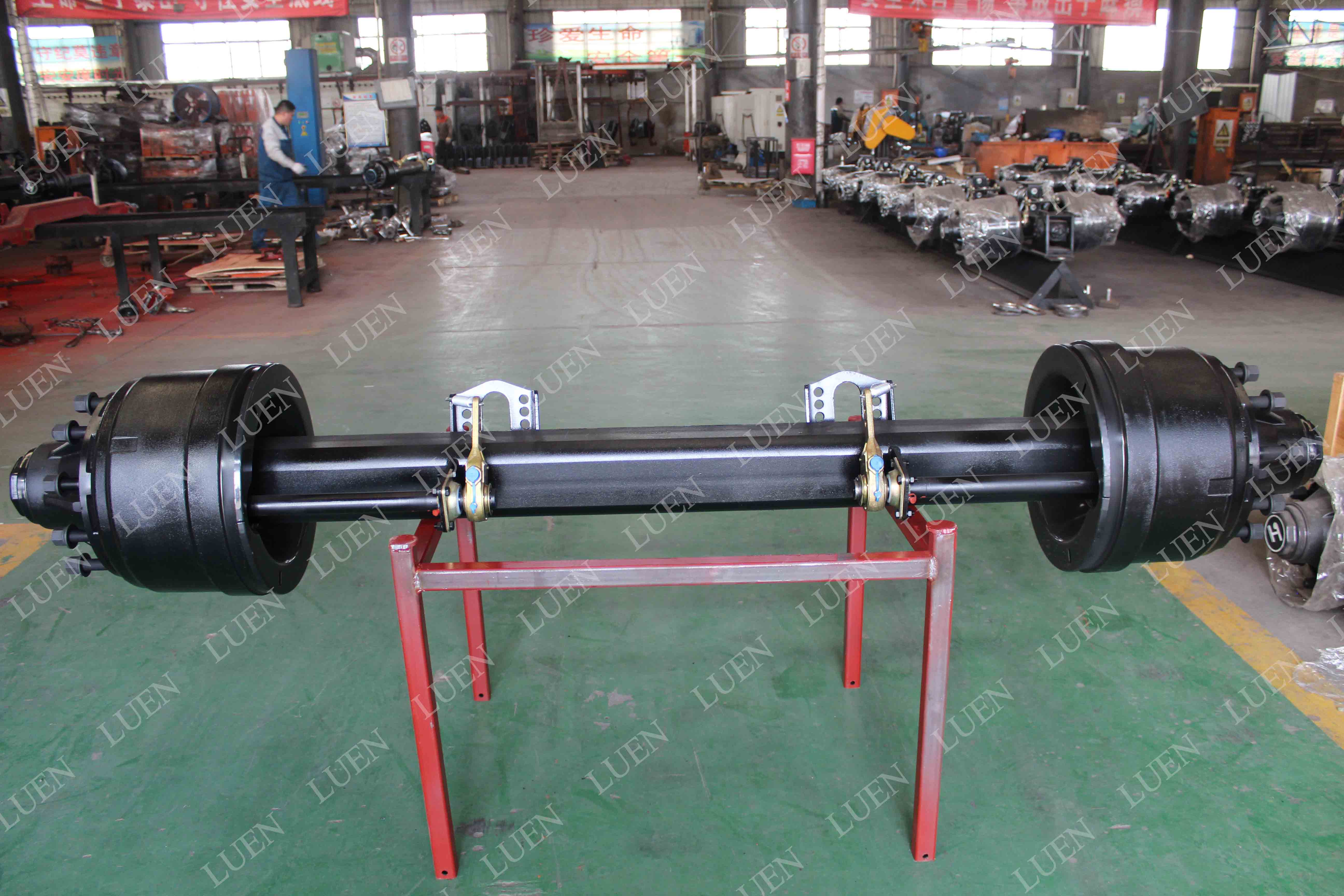 FUWA Trailer Axle In Truck Trailer Semi Trailer Parts - Buy American axle, Truck Trailer ...